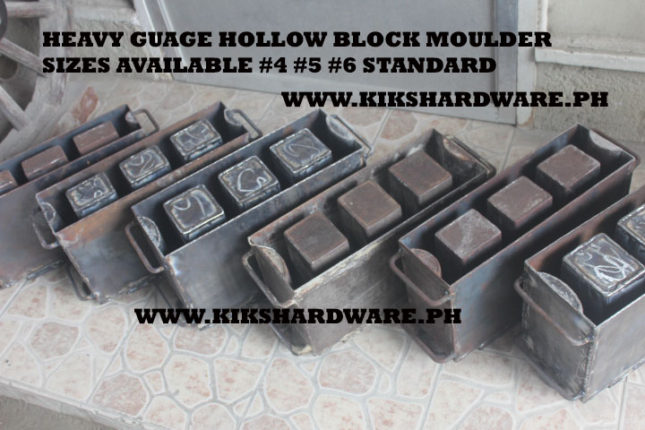 Hollow Block Molder Moldehan forsale philippines size #4 #5 #6 Heavy ...
