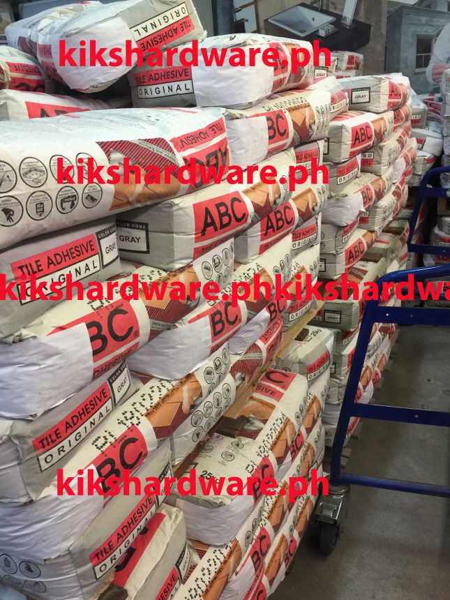 ABC TILE ADHESIVE HEAVY DUTY Pricelist Philippines - KiksHardware