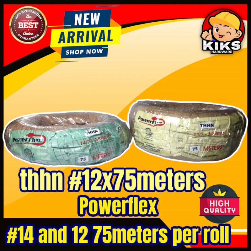 Powerflex thhn thwn wire #14 #12 #10 #8 x 150meters per box [Cash on ...