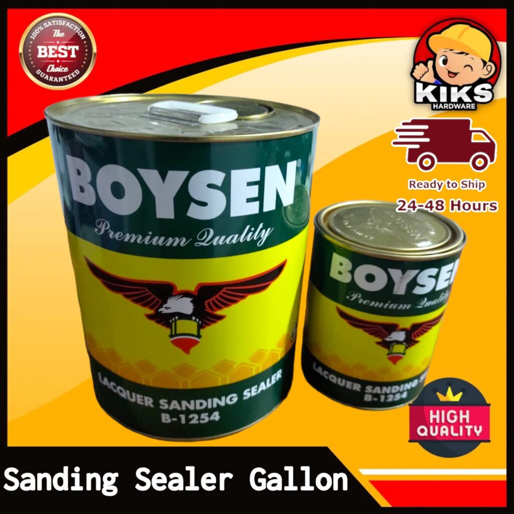 Boysen Lacquer Sanding Sealer Gallon - KiksHardware